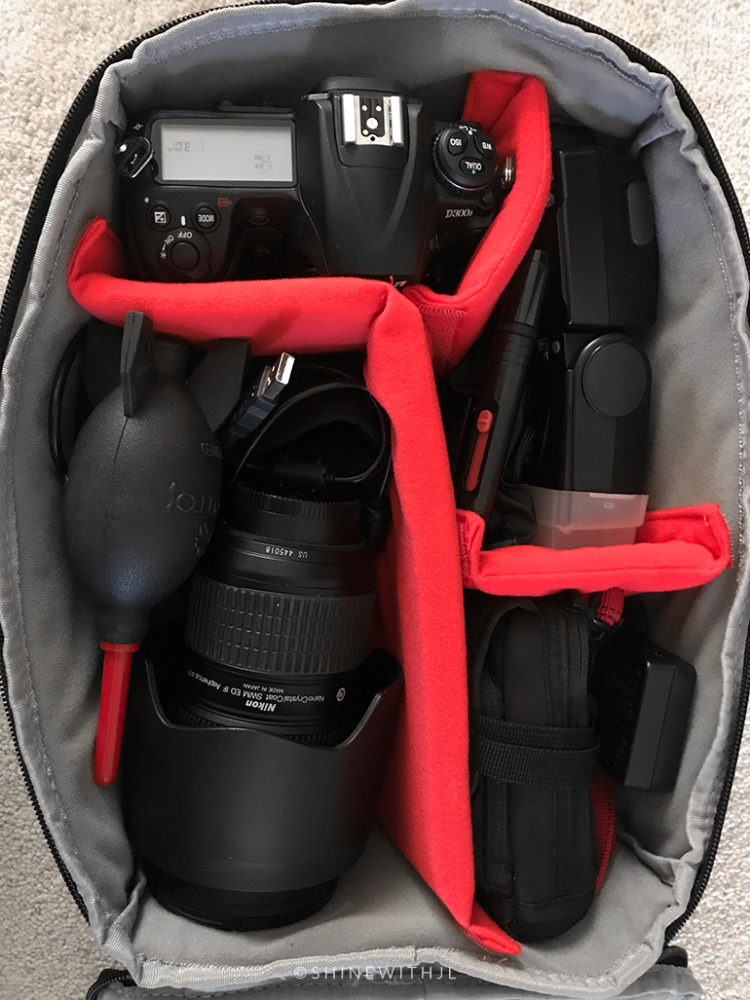 10 Reasons to Love This Travel Camera Insert Bag - Shine with JL