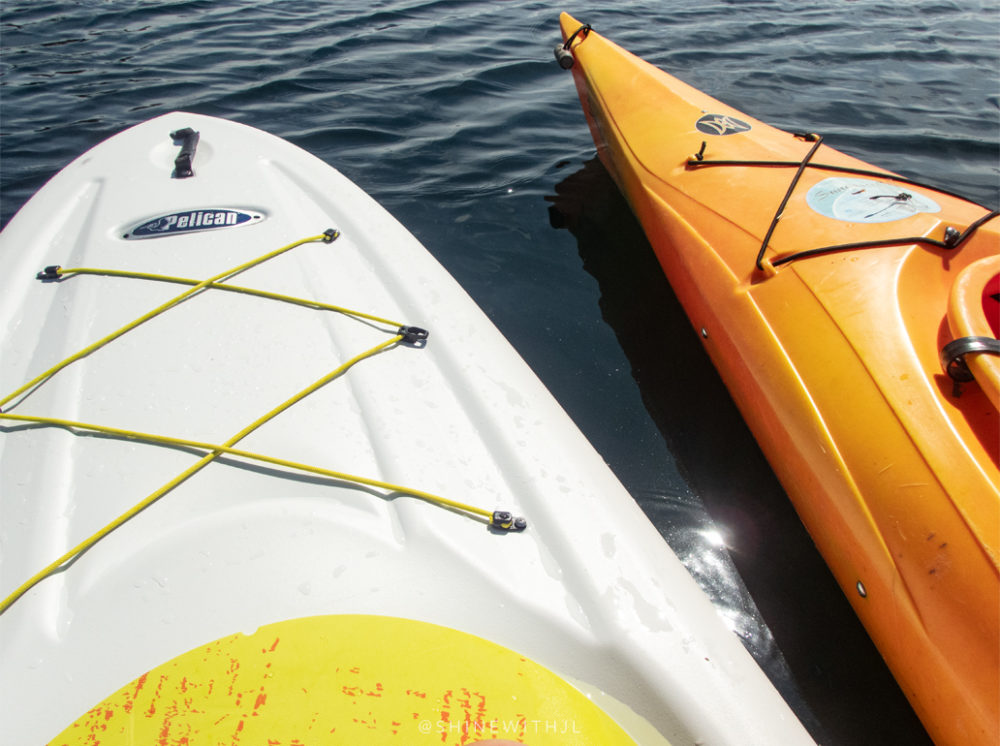 Difference Between Inflatables and Plastic Paddle Boards - Shine with JL