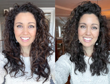 Curly Hairstyle with Layers for Winter – SHINEwithJL