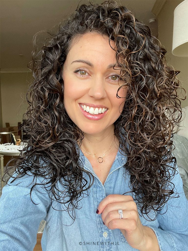 How A Hard Water Shampoo Fixed My Curly Hair - Shine with JL