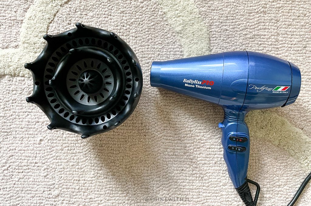 Black Orchid Hair Diffuser Review - Shine with JL