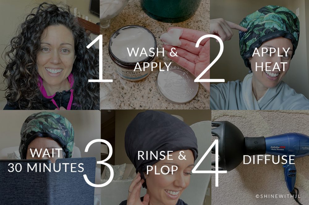 Curlsmith Hydro Creme Soothing Mask for Curly Hair - Shine with JL