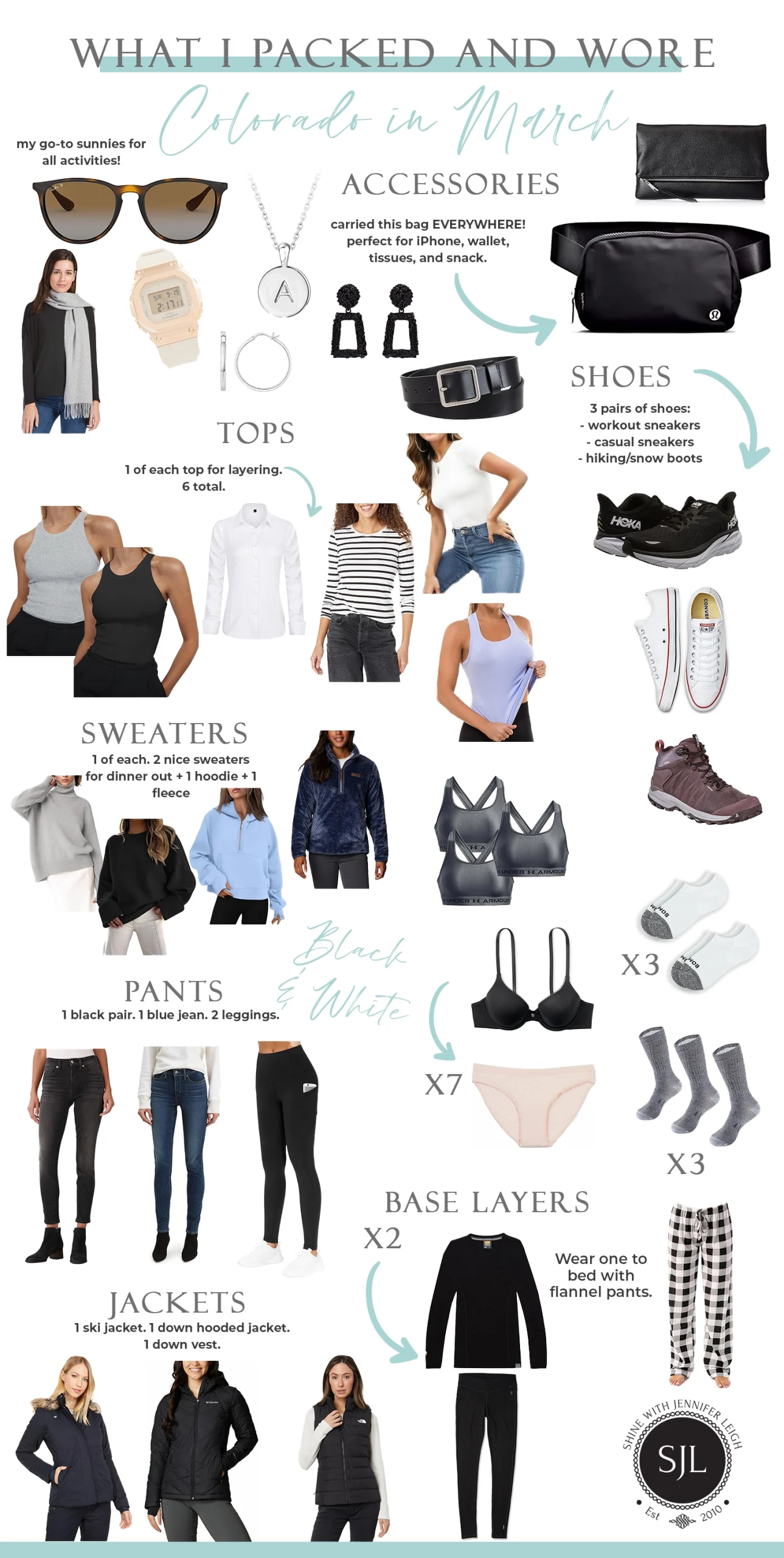 What to Pack for Colorado Springs Early Spring - Shine with JL