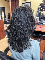 Best Haircut for 2C Hair: My Spring Curly Cut Before Italy - Shine with JL