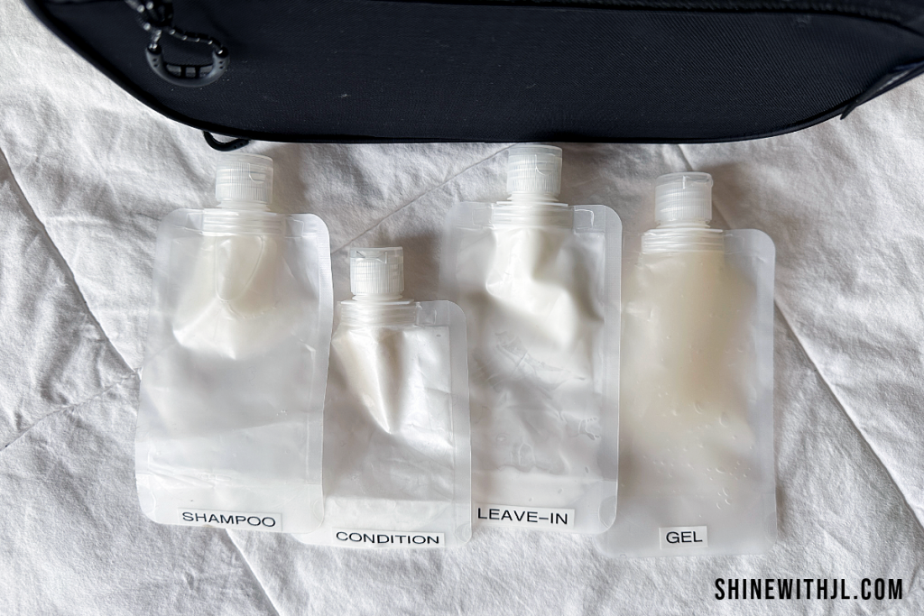 Travel Size Curly Hair Products for 2C/3A Hair