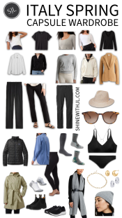 What to Wear in Italy in Spring: My 3-Week Capsule Wardrobe